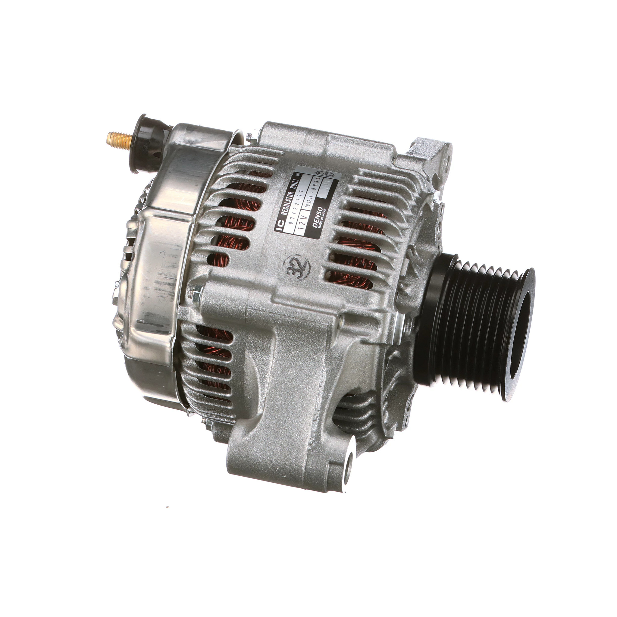 87422777 | Alternator Assembly with Pulley - 12-Volt - 90-Amp | CASE ...