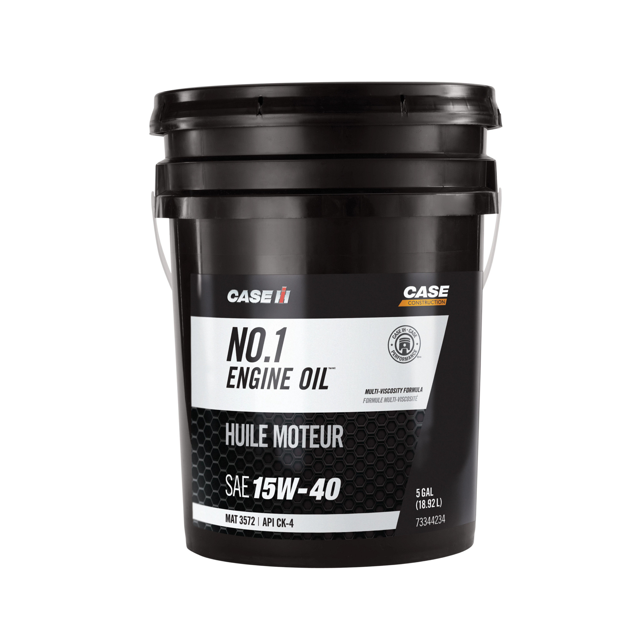 73344234 | No.1 Engine Oil™ - 15W-40 - MAT 3572 - 5 Gal./18.92 L | Case ...