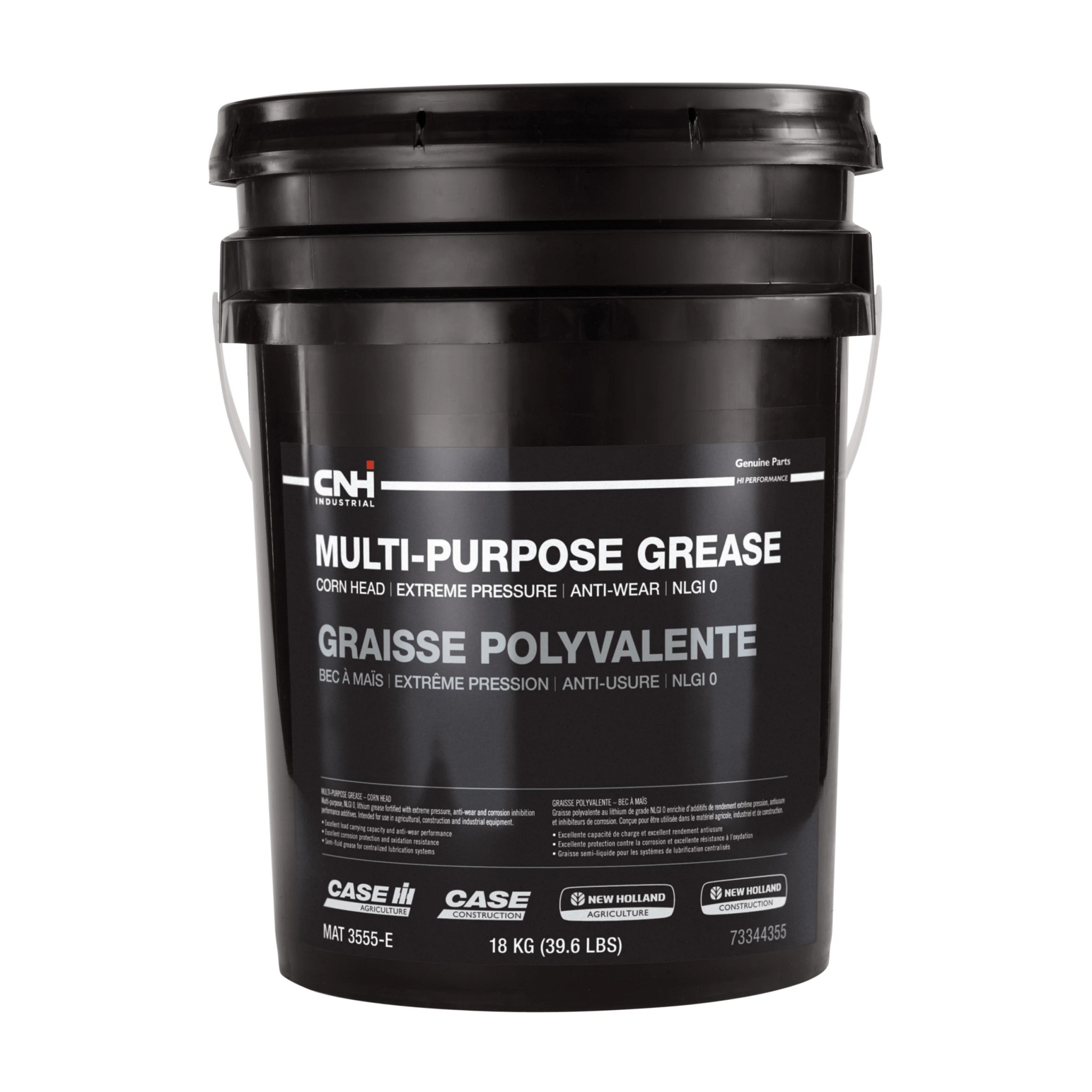 73344355 | Multi-Purpose Grease - Corn Head - NLGI 0 - MAT 3555-E - 39. ...