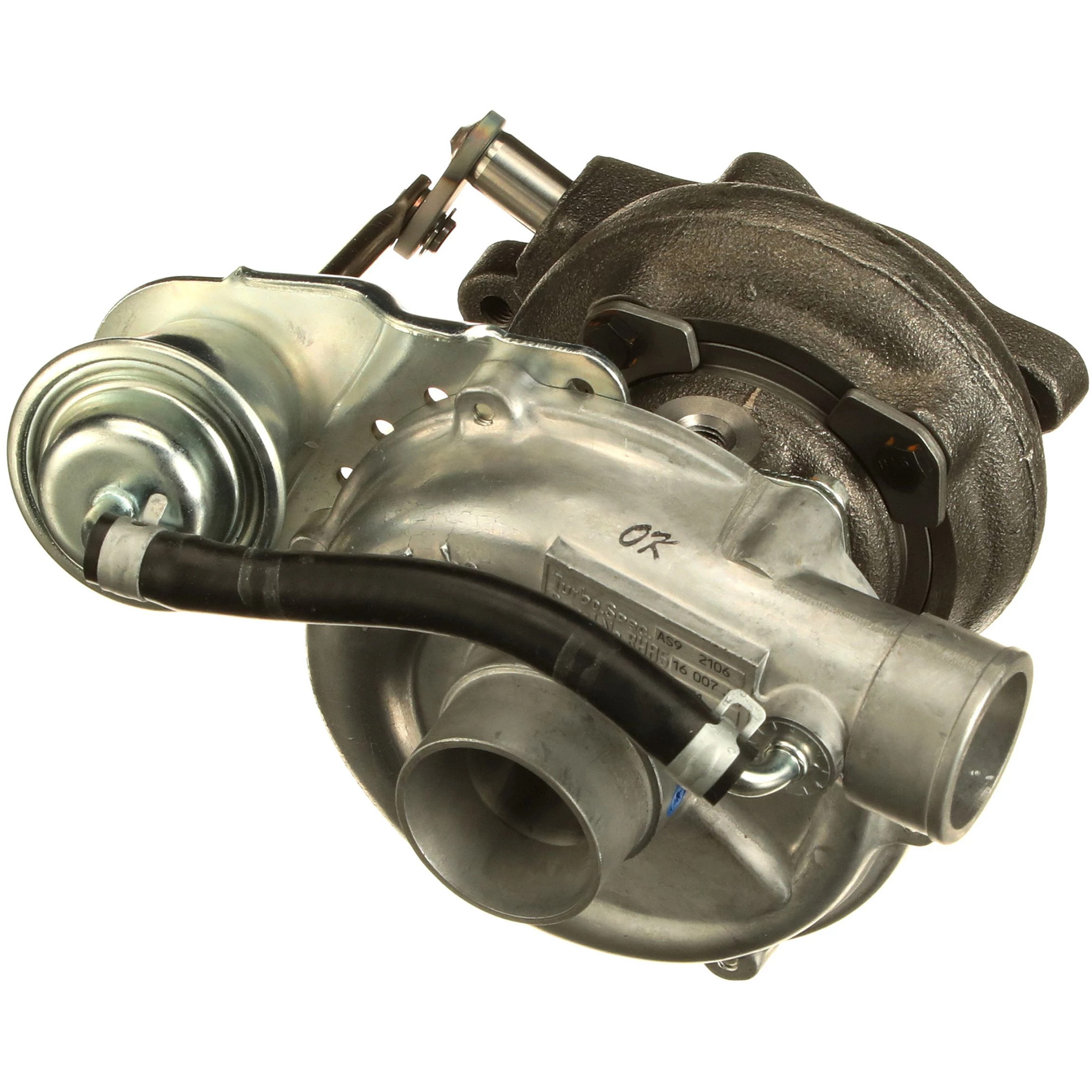 Exhaust Manifold & Turbocharger, Lx665 & Sl55b | New Holland ...