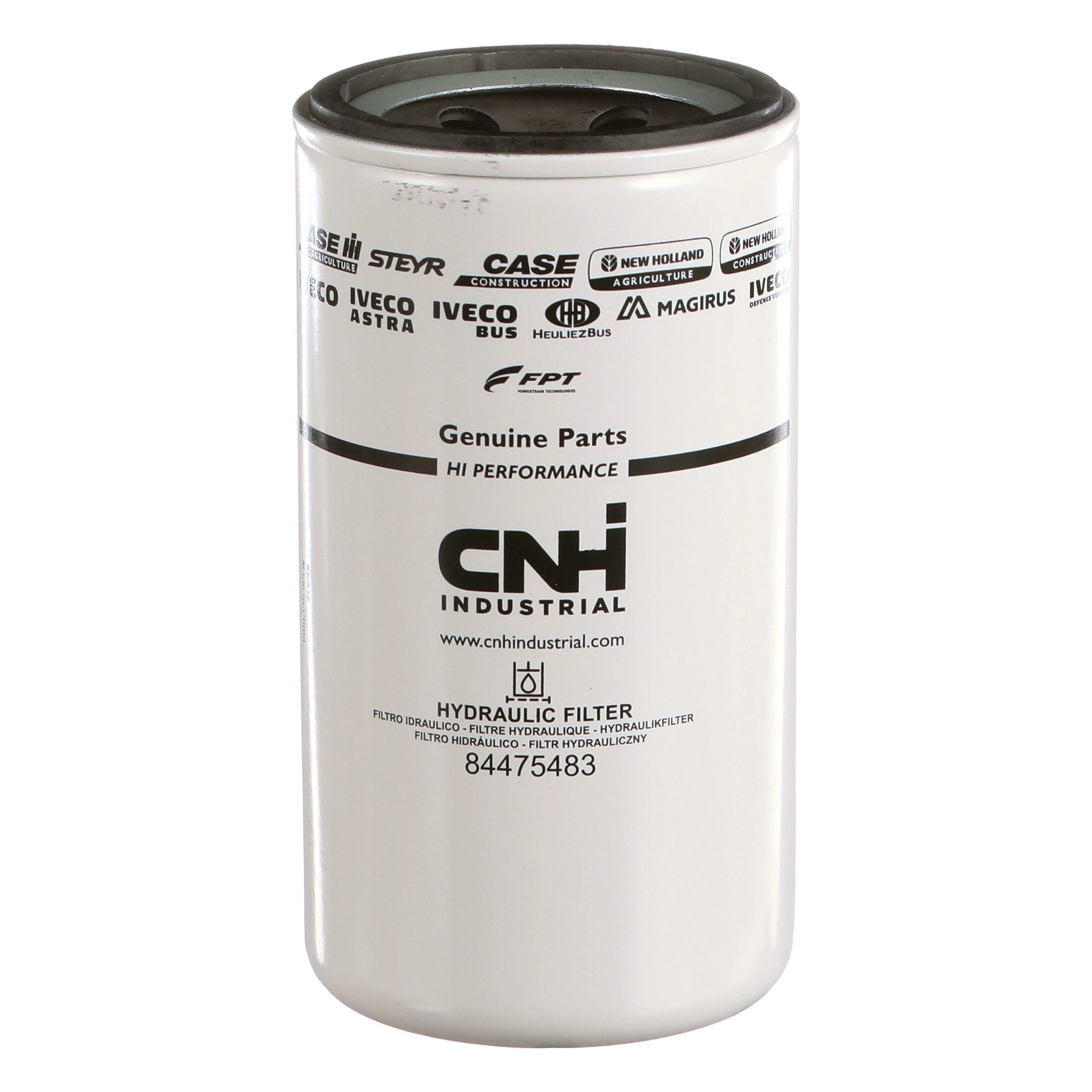 84475483 | Hydraulic Oil Filter - 97 mm OD x 181 mm L | New Holland ...