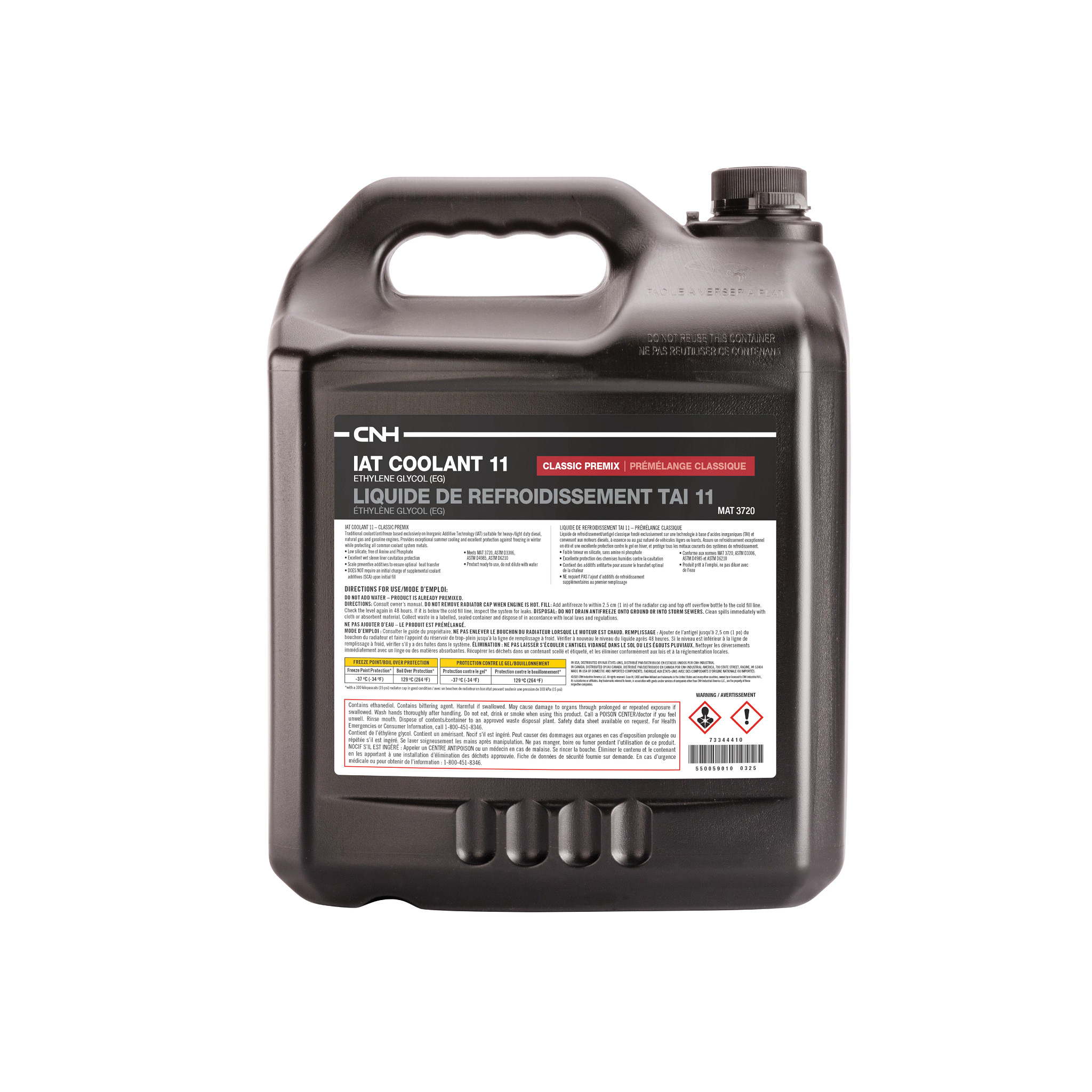 73344410 | IAT Coolant 11 - 50/50 Premix - MAT 3720 - 2.5 Gal./9.46 L ...