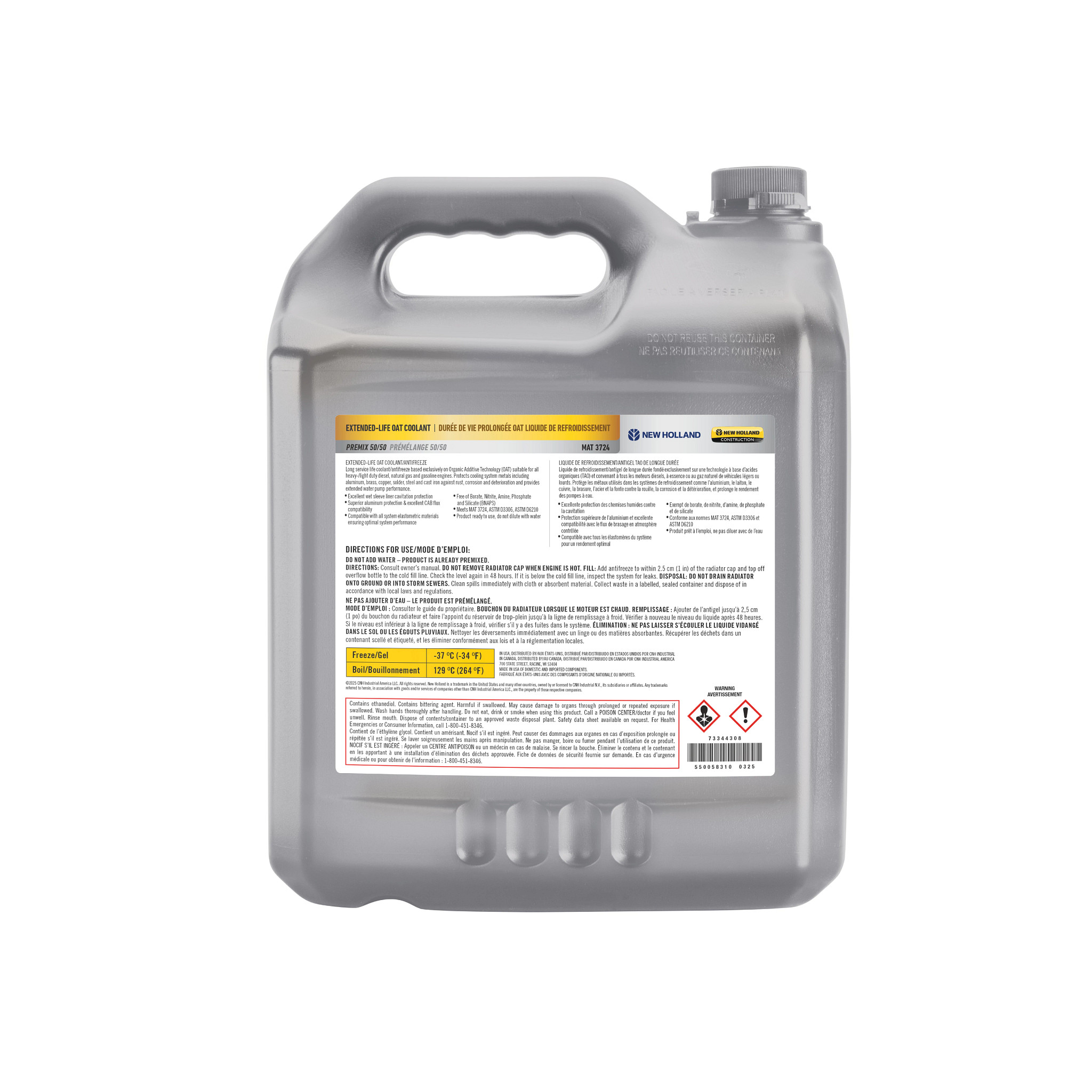 73344308 | Extended-Life OAT Coolant/Antifreeze - 50/50 Premix - MAT ...