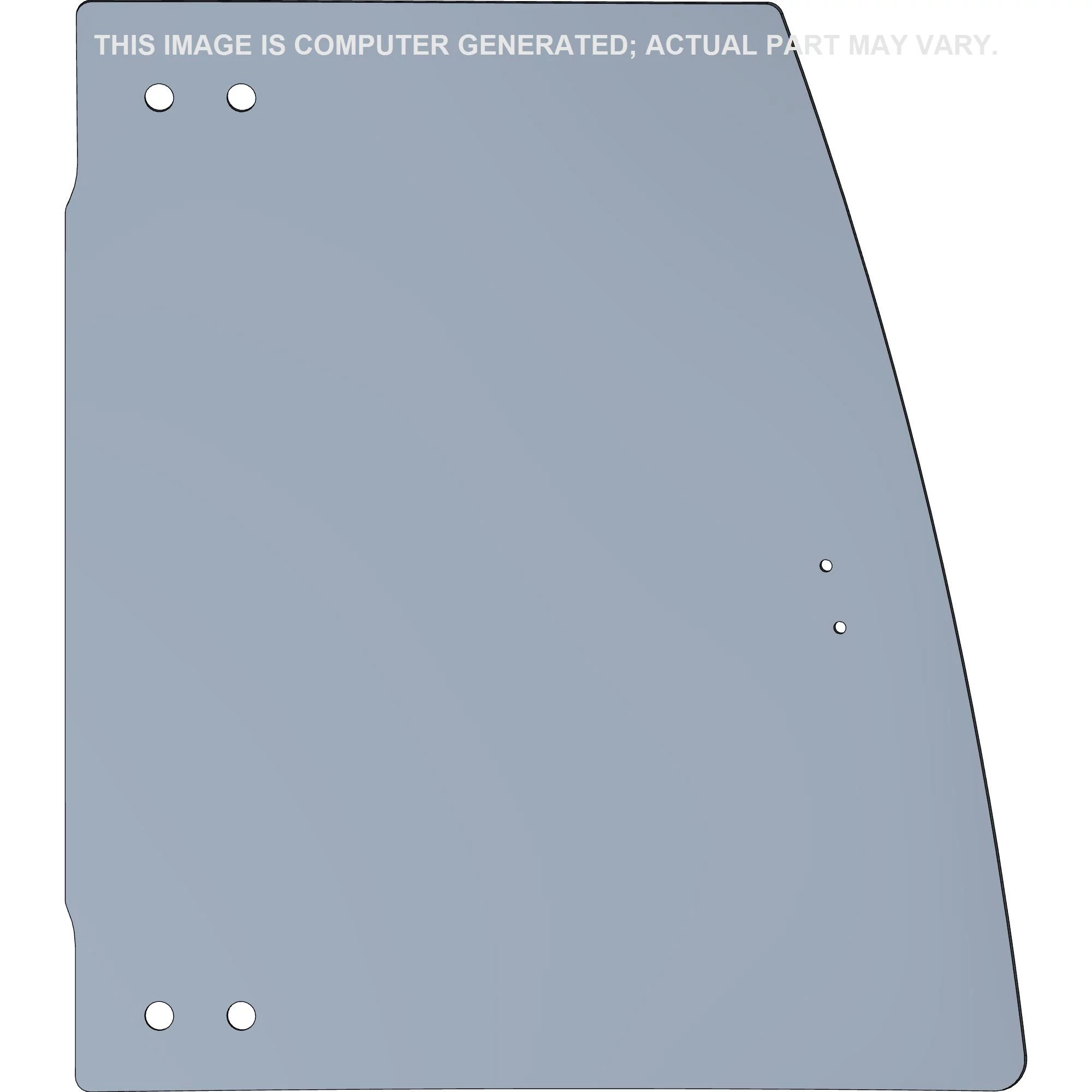 338429A1 | Door Glass - Upper Left Side - Curved | CASE Construction ...