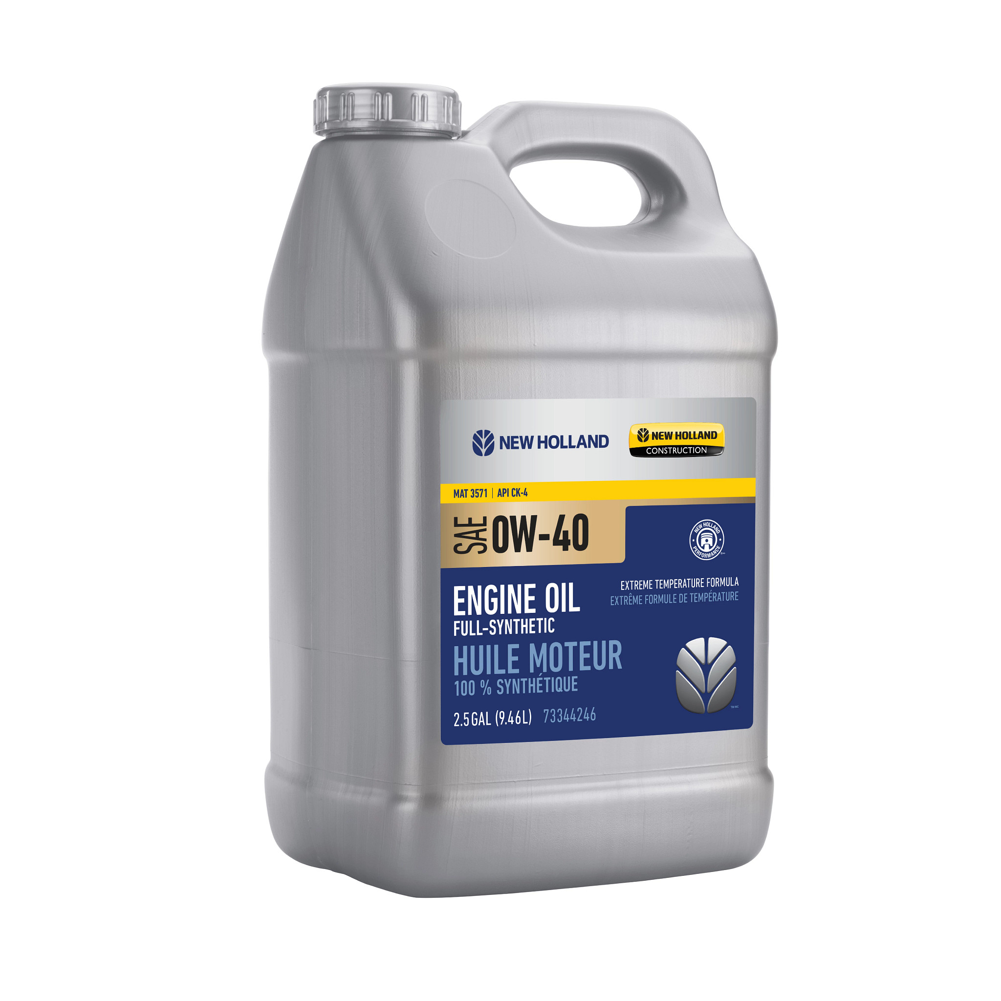 73344246 | Engine Oil - 0W-40 - Full-Synthetic - MAT 3571 - 2.5 Gal./9. ...