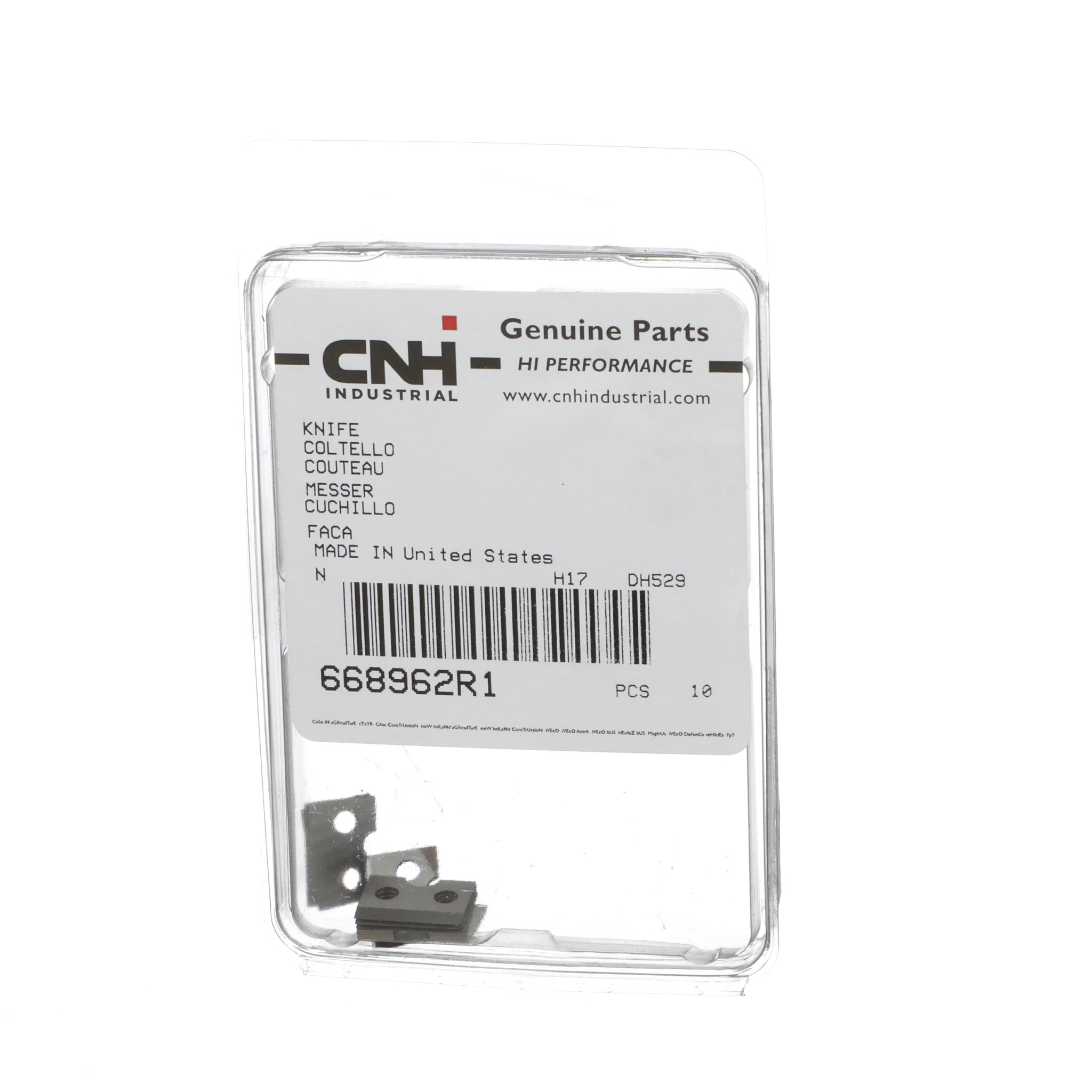 668962R1 | Blade | Case IH | MyCNH US Store